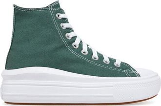 Converse Sneakers aus Stoff Chuck Taylor All Star Move Platform A10664C Grün