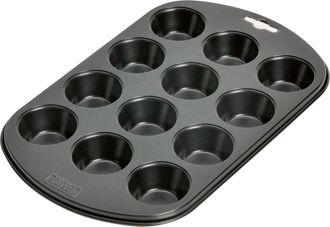 Original Kaiser Original Kaiser Inspiration Mini Muffinform für 12 Muffins, Muffinblech 29 x 18 cm, antihaftbeschichtet, Gugelhupfform klein, Muffin Backform für kurz
