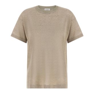 Brunello Cucinelli Damen, Strickwaren, Beige, MGr&ouml;&szlig;e
