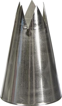 Decora 0263483 TÜLLE F5 IM BLISTERPACK, 18/8 Stainless Steel, Silber/Schwarz