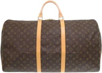 Louis Vuitton unisex, Pre-owned, Brun, Taille: ONE Size Pre-owned Keepall 60