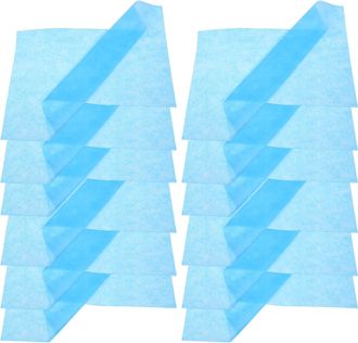 Cabilock 100 Stück Einweg Fußbadematte Wasser Ölresistent Vliesstoff Einwegauflage für Massageliege Fußpflege Beauty Spa Massagestuhl Atmungsaktiv