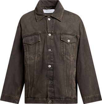 Off-white JACKEN & M&Auml;NTEL - Jeansjacken/M&auml;ntel auf YOOX.COM