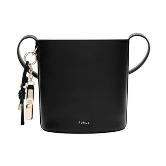 Furla Femme, Sacs, Noir, Taille: ONE Size Roxie Mini Bucket Bag