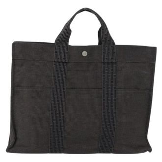 Herm&egrave;s Pre-owned Fourre-tout Herline Tote Bag - - Pre-owned - Damen - Grau - ONE SIZE