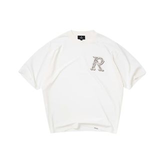 Represent Represent, Homme, Tops, Blanc, Taille: M T-shirt Western Initial