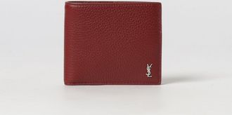 Saint Laurent East/West Tiny Cassandre Lederbrieftasche mit M&uuml;nzfach