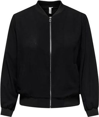 Carmakoma Carlux Life Ls Bomber Jacket Noos OTW, Noir 1, 50 Femmes