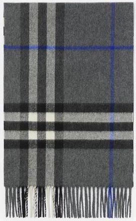 Burberry Tartan Check Scarf - Grey