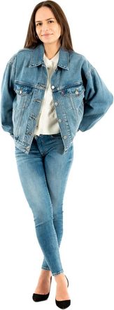 Levi's Damen Edie Packable Jacke Jacket, Soft As Butter Mid, M