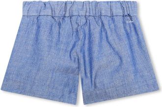 Chlo&eacute; Cotton Shorts - Blue