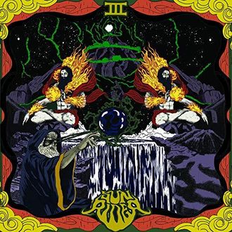 Belssia Tischläufer Fantasia, Baumwolle, Weiß und Gold, 150 x 3 x 35 cm