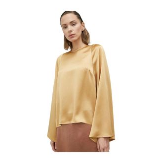 By Malene Birger Damen, Blusen & Hemden, Gelb, XSGr&ouml;&szlig;e
