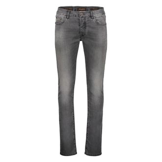 Moorer Studded Slim Fit Jeans - Homme - Jeans - Gris - Taille: W28
