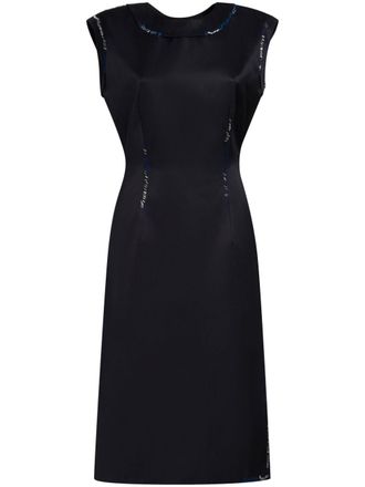 Marni robe &agrave; ornements de perles - Noir