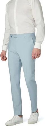 Strellson Herren Hose blau meliert Slim Fit