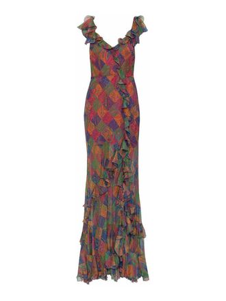 Etro Maxi Robe - Multicolore