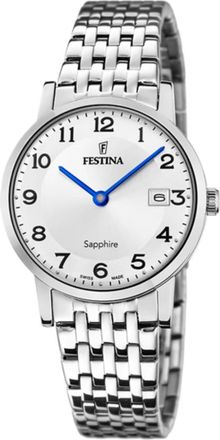 Festina unisex, Accessoires, Gris, Taille: ONE Size Montre Quartz Classique 29,3 mm