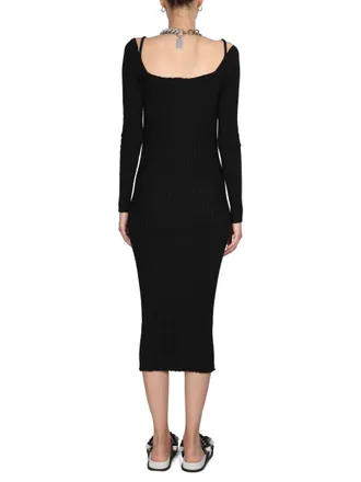 Philosophy di Lorenzo Serafini Midi Dress - Black