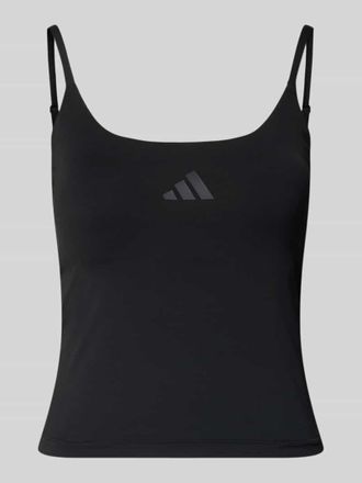 adidas Tanktop mit Label-Print