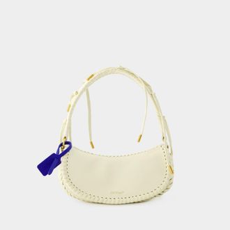 Off-white Kante Weben Schultertasche - Off White - Leder - Beige
