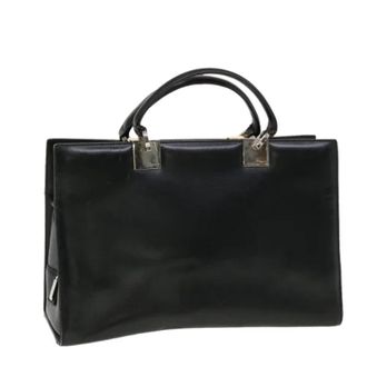 Ferragamo Pre-owned Lederhandtasche - - Pre-owned - Damen - Schwarzk - ONE SIZE
