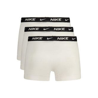 Nike Cotton-Blend Boxer Shorts - White