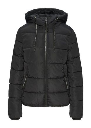 QS by s.Oliver Winterjacke Outdoor-Jacke Wattierte Steppjacke mit Kapuze
