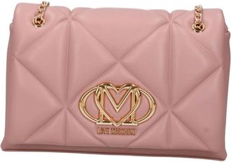 Love Moschino Femme, Sacs, Rose, Taille: ONE Size Sac Bandouli&egrave;re Matelass&eacute;