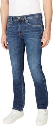 Pepe Jeans London Straight Jeans PM207393, Bleu (Denim-DU6), 34W / 34L Homme