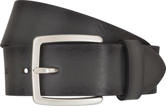 Lloyd Men´s Belts LLoyd Herren Gürtel Ledergürtel 40 mm grau Herrengürtel Jeansgürtel Vollrindleder (100 cm)