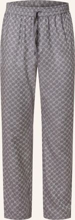Joop Schlafhose Aus Flanell grau
