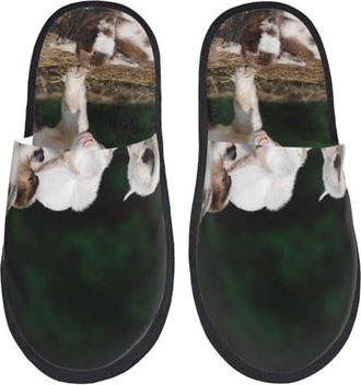 Generic Pantoufle Maison Imprim&eacute; B&eacute;b&eacute; Ch&egrave;vre Mignon Hiver Chaussures Chaudes Portative Chaussons Maison Confortable Chaudes Pantoufles Pour Maison Chambre H&ocirc;t