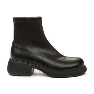 Betsy schwarze l&auml;ssige geschlossene Stiefeletten - - Shoes - Damen - Schwarzk - 39 EU