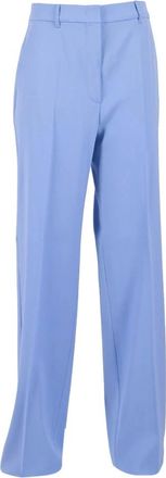Max Mara Femme, Pantalons, Bleu, Taille: 38 FR Pantalon Quasar