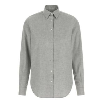 Xacus Marta Hemd - - Blouses & Shirts - Damen - Grau - M