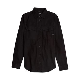G-Star Homme, Chemises, Noir, Taille: S Marine Slim Shirt