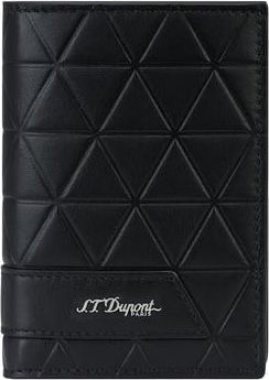 S.T. Dupont Portefeuille vertical Firehead en cuir de veau