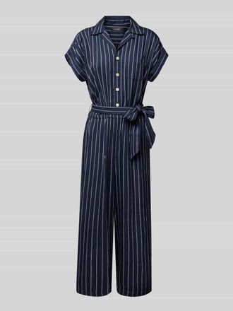 Lauren Ralph Lauren Jumspuit aus Viskose mit Bindeg&uuml;rtel Modell LORITZ