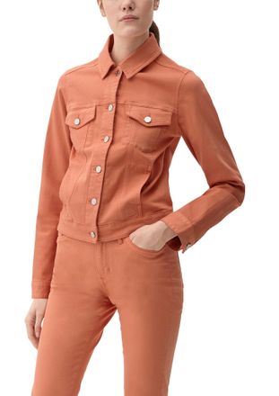 s.Oliver Damen Jeansjacke, Orange, 38 EU