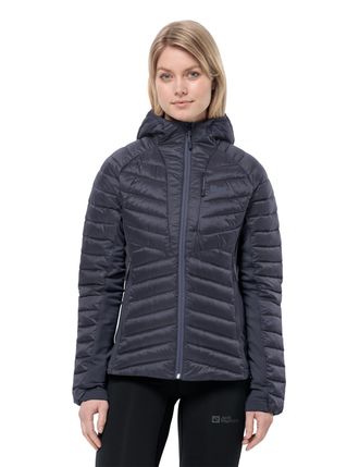 Jack Wolfskin Damen Routeburn Pro Ins Jkt W, Graphite, L EU