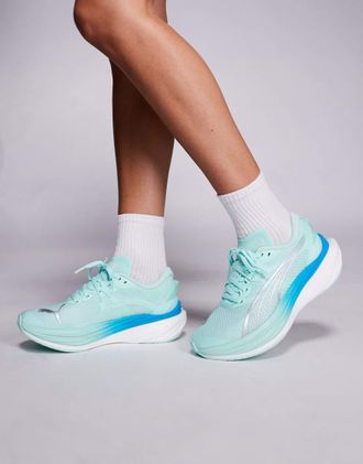 Puma Deviate Nitro 3 - Baskets - Turquoise-Bleu
