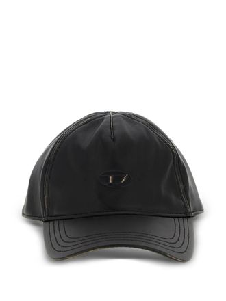 Diesel casquette C-Heather - Noir