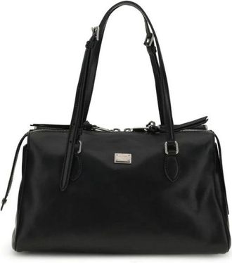 Dolce & Gabbana Femme, Sacs, Noir, Taille: ONE Size Vittoria Handbag
