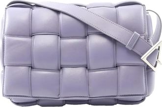 Bottega Veneta 2012-2025 Nappa Intrecciato Padded Cassette Crossbody shoulder bag - Violett
