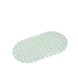 Generic rutschfeste Badematten, weiche, rutschfeste Duschmatte, Massage mit Saugnapf, rutschfeste Badematte, Badezimmerzubeh&ouml;r(Green 2)
