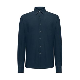 Roberto Ricci Design Honeycomb Jersey Shirt - - Shirts - Herren - Blau - S