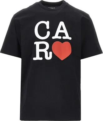 Carhartt Work in Progress Car Heart print T-shirt Man XXL