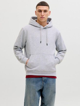 Jack & Jones Kapuzensweatshirt JJEBRADLEY SWEAT HOOD 2PK MP (Packung, 2-tlg) Materialmix, relaxed fit