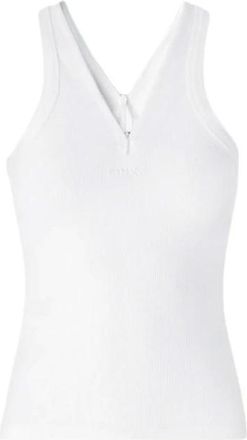 Pinko Pinko, Femme, Tops, Blanc, Taille: 38 FR Sleeveless Top